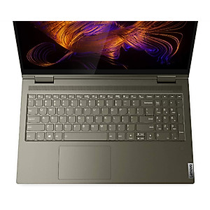Lenovo Yoga 7i Laptop with 15.6" FHD 500 nits Touchscreen, 11th Gen Intel i7-1165G7, 1TB SSD, 16GB DDR4, HDR 400, Wi-Fi 6, BT 5.0, and Windows 10 Pro