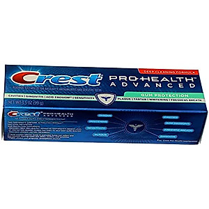 Crest Pro-Health Advanced Fluoride Toothpaste Gum Protection - 3.5 oz, Pack of 6