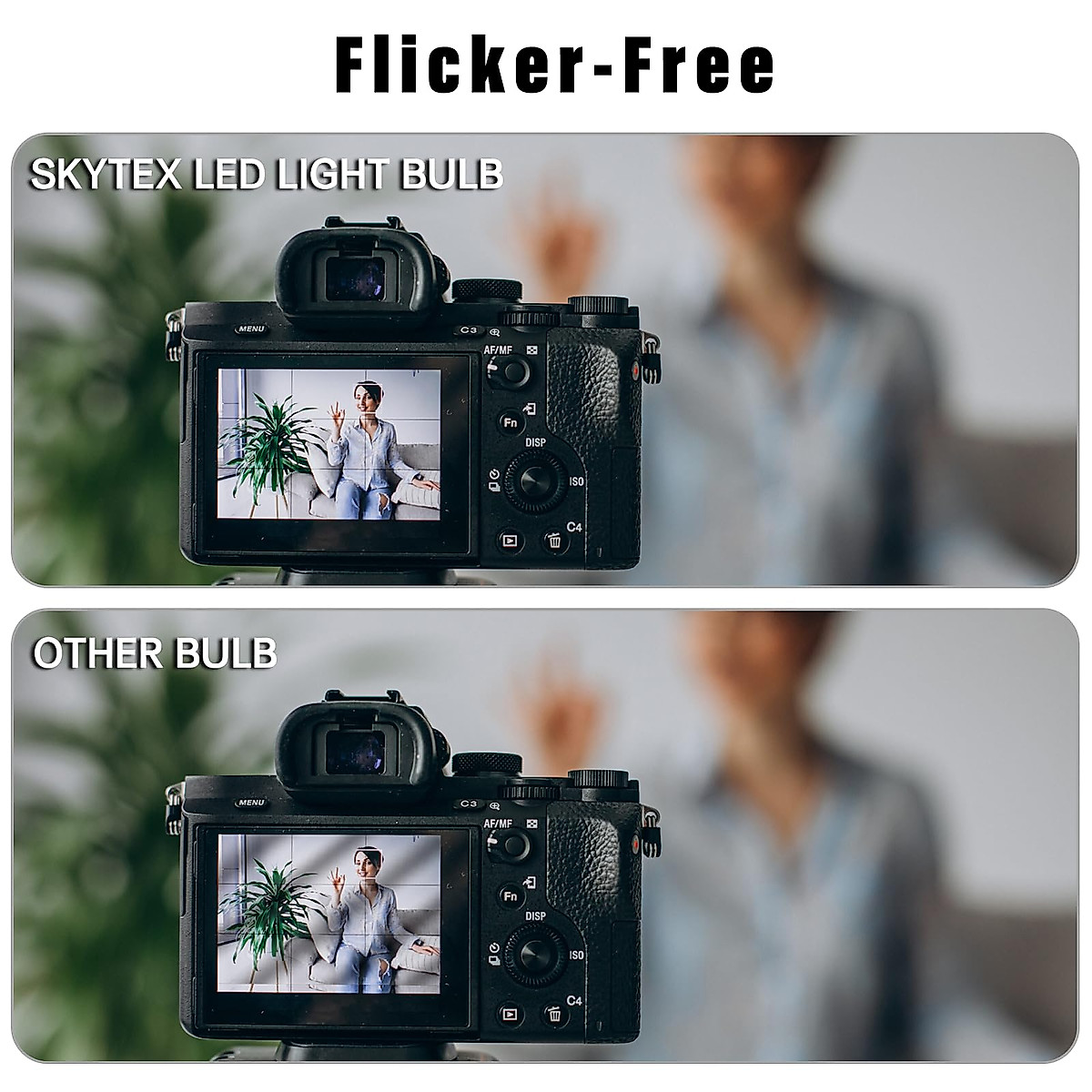 Softbox Lighting Kit, Skytex 16x16in Soft Box | 135W 5500K E27 LED Bulb, Continuous Photography Lighting Kit Photo Studio Lights Equipment for Camera Shooting, Video Recording