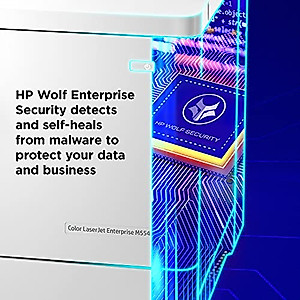 HP Color LaserJet Enterprise M554dn Duplex Printer (7ZU81A)