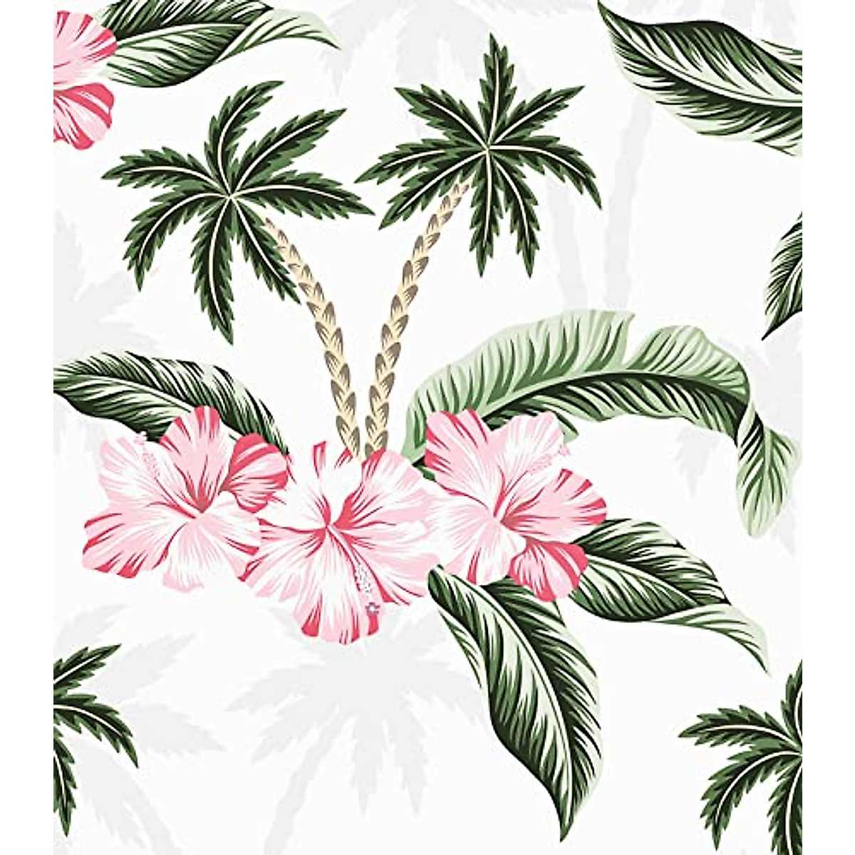 WESTICK Floral Peel and Stick Wallpaper for Bathroom Waterproof Botanical Wallpaper Stick and Peel Boho Floral Contact Paper for Cabinets Bedroom Walls Drawers Countertops Nursery Room 17.75 x 118 in