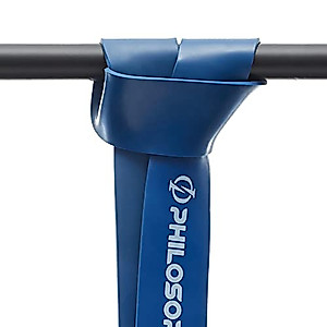 Philosophy Gym Pull Up Assist Band - 2-1/2" (175-230 lbs), Blue - Resistance Power Loop Exercise Band