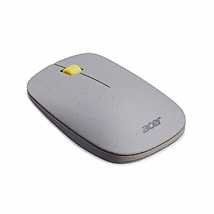 Acer Vero 3 Button Mouse | 2.4GHz Wireless | 1200DPI | Made with Post-Consumer Recycled (PCR) Material | Certified Works with Chromebook | Gray