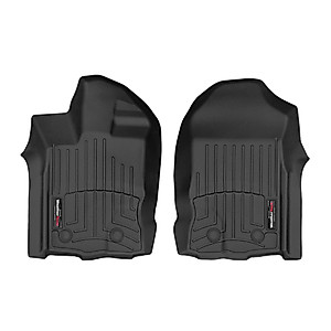 WeatherTech Custom Fit FloorLiners for Ford Ranger - 1st Row (4415181V), Black