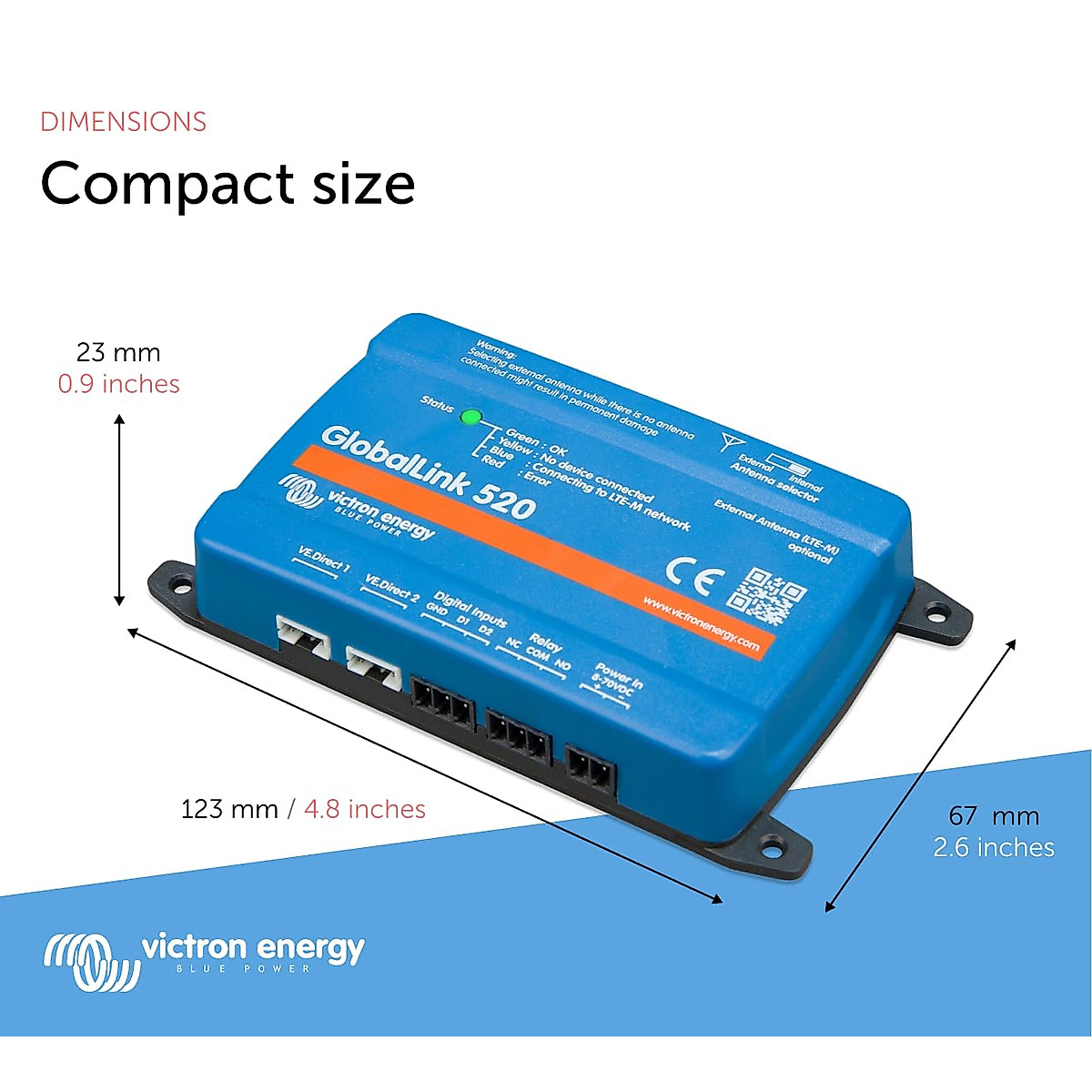 Victron Energy GlobalLink 520 for System Monitoring and Control