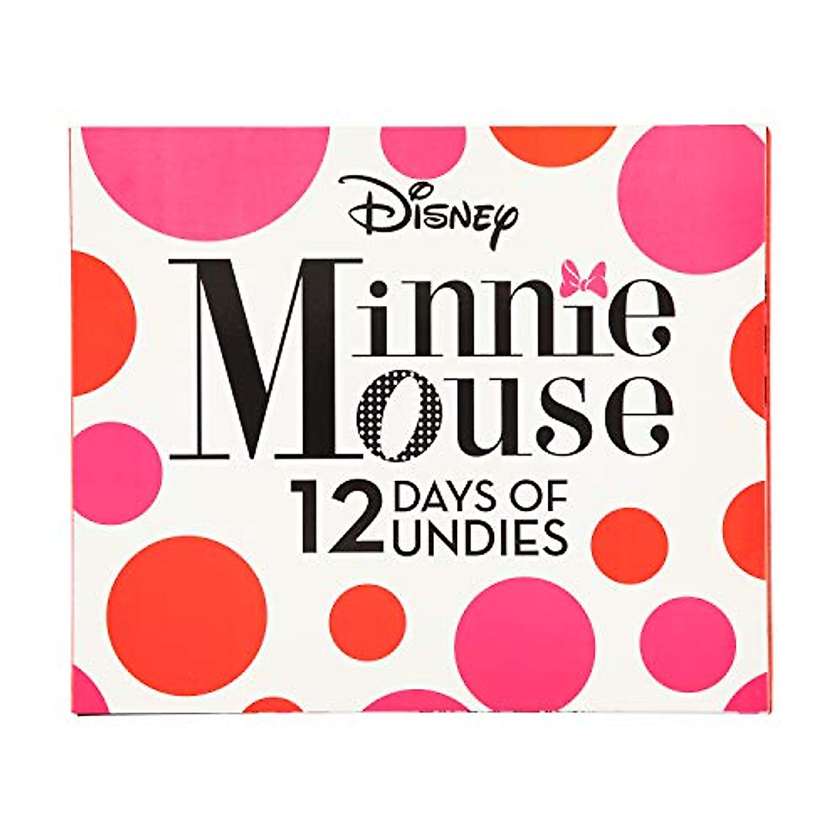 Disney girls Minnie Mouse Underwear Multipacks Briefs, Minnie Mouse, 2-3T US