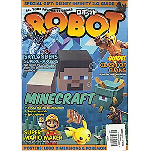 ROBOT MAGAZINE, ALL YOUR FAVORITE GAMES, 2015 (SKYLANDERS SUPERCHARGESRS)