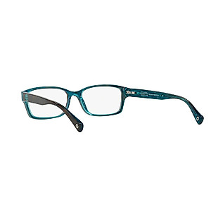 Coach HC6040 Brooklyn Prescription Eyewear Frames, Dark Tortoise/Demo Lens, 52 mm