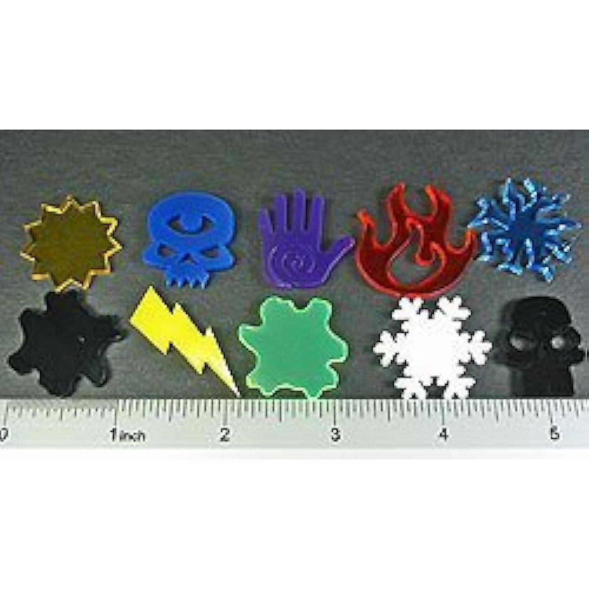 LITKO 4E Damage Token Set Compatible with Dungeons & Dragons