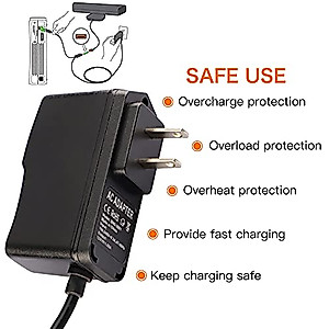 Kinect Adapter for Xbox 360, USB to AC Power Supply PC Adapter Compatible with Mircosoft Xbox 360 Kinect Sensor System with Charging Cable Cord