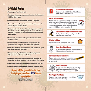 2020 The Game - Collectible Board Game for Family Kids, Adults, Teens| Best Family Game| |2-6 Players| 1 Hour Playtime