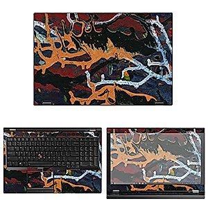 Decalrus - Protective Decal Paint Skin Sticker for Lenovo ThinkPad P53 (15.6" Screen) case Cover wrap LEthnkpd15_P53-232
