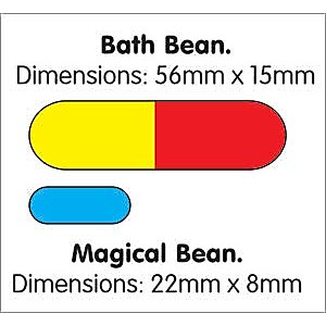 Bath Beans - Fairytale, Fairy Folk, Bugs & Wild Animals - Girls Best Choice Bundle. for Children 3+ yrs. Giant Magic Capsules Unfold into Sponge Toy Characters When Dropped into Warm Water