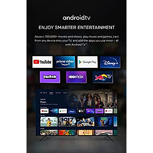 Skyworth 55 Inch S6G Plus Premium 4K Smart Android 10.0 TV, HDR10, Dolby Audio, Smart with Voice Control, Google Assistant, Chromecast, Android TV