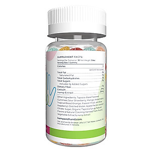 Hemp Gummies 750mg - Chill, Inflammation, Natural Pain, Restful Sleep (25mg Gummy) - by Hemp and Hand