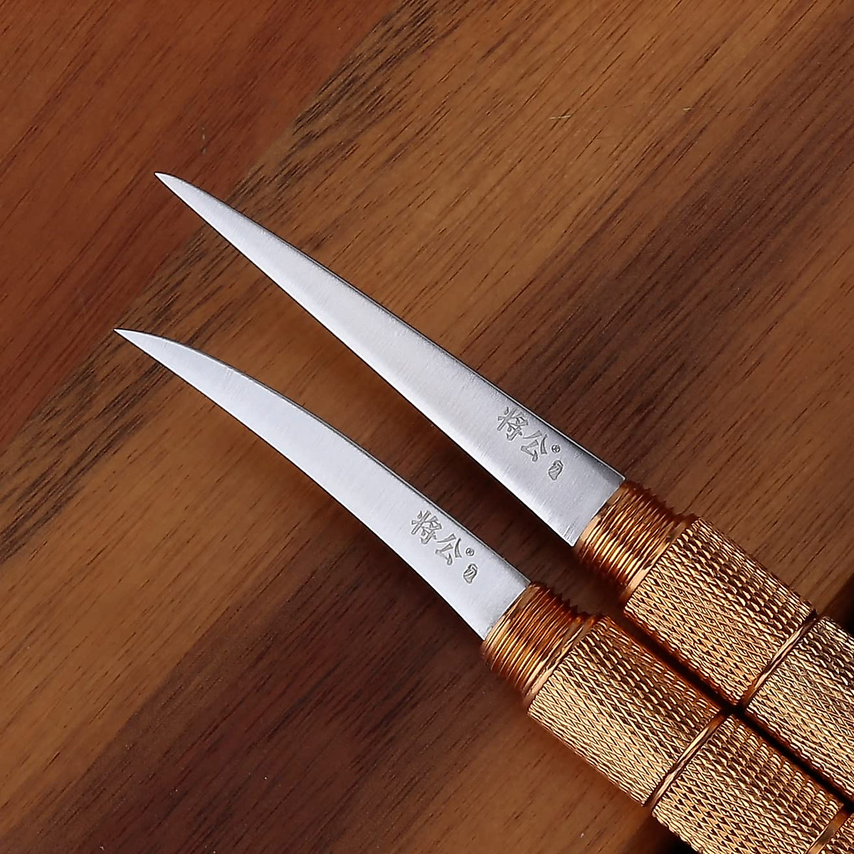 GAINSCOME Thai Kitchen Fruit Platter Carving Knife Stainless Steel Master Knives Bird's Beak Blade Curved Knife Hotel Bar For chefs Fruit Vegetable Carving Tools