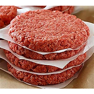 BGTOOL Patty Paper Sheets for 5 Inch Burger Press (400 pcs) Round Hamburger Non-Stick Heat Resistant Circle Wax Parchment Paper Maker Cook Bake Steaming Grill BBQ Barbecue Total 800pcs(2)