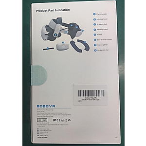 BOBOVR M3 Pro Battery Pack Head Strap Accessories, Compatible with Meta Quest 3/Quest 3S,Reduce Facial Stress,Magnetic Battery Swap Design