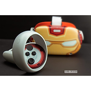 Arlon Graphics Iron Armour Full Wrap Skin Decal for Oculus Quest 2 - Easy-to-Install Protective Vinyl Sticker Cover Accessories, Grey