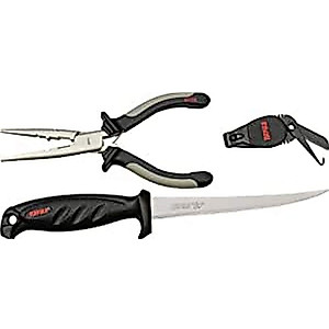 Rapala Combo Pack 6 1/2 Pliers / Falcon Fillet Knife / Clipper/ Sheath