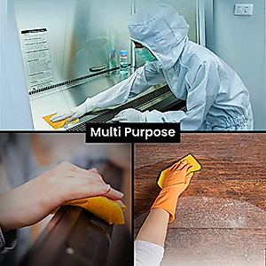 VEZAAM Tack Cloths - 12 Pcs, Remove Dust, Sanding Particles, Clean & Polish, Ideal for Woodworking & Painting, 18x36