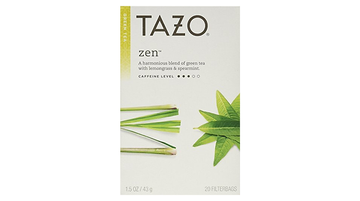 Tazo Zen Green Tea - 40 Tea Bags for Relaxation