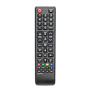 AA59-00666A Replaced Remote fits for Samsung TV UN32EH4003V UN40ES6003F LH32HDBPLGA UN32EH4003FXZA UN39EH5003FXZA UN60EH6003FXZAHH01 H32B H40B H46B LH32HDBPLGA/ZA LH40HDBPLGA/ZA UN40H5003