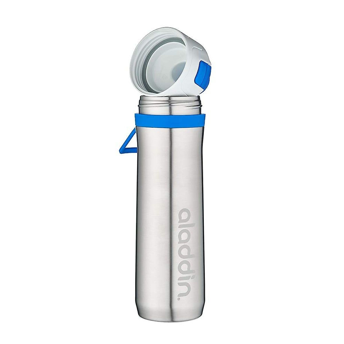 Aladdin Active Hydration Stainless Steel Vacuum Insulated Water Bottle, Blue, 0.6 Litre
