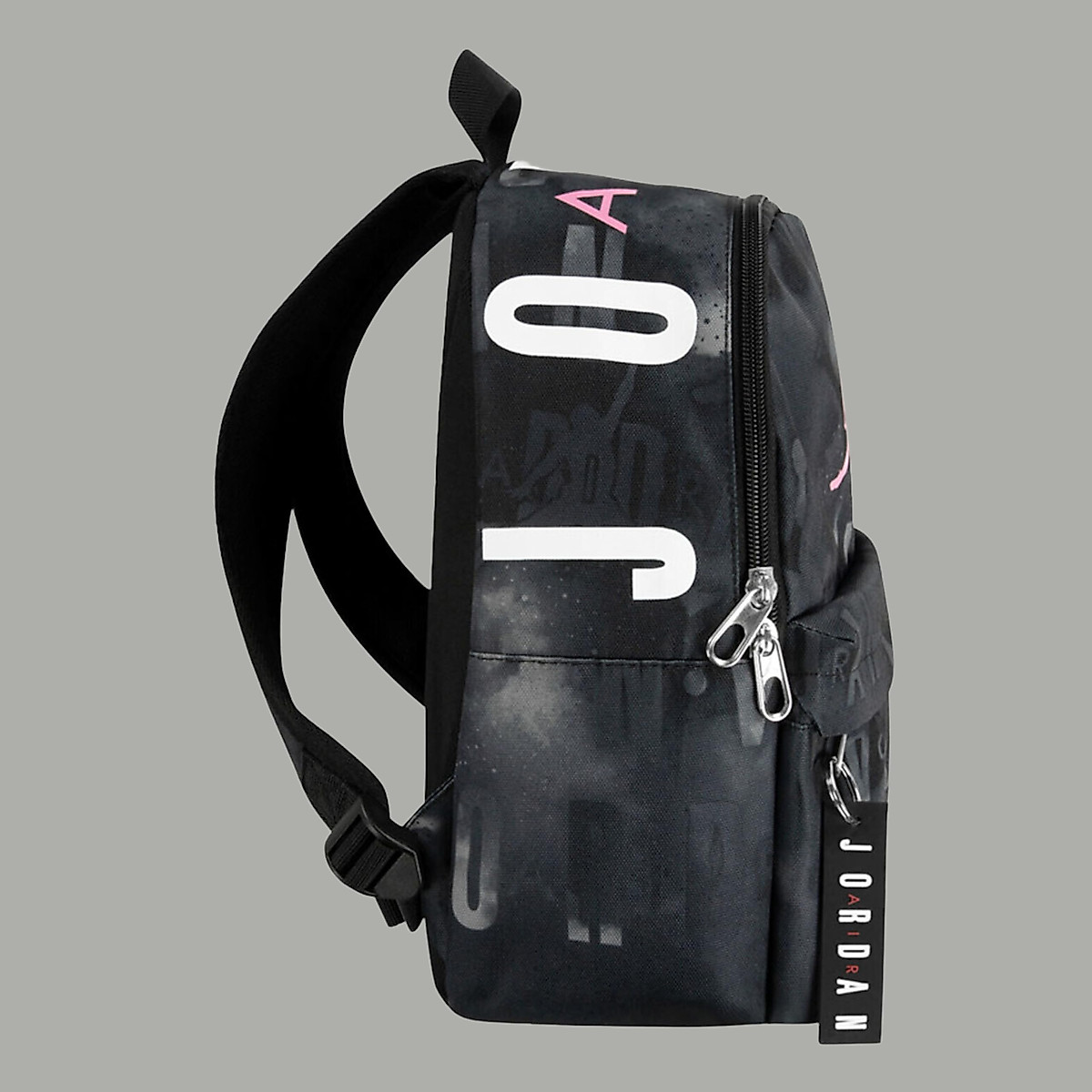 Nike Air Jordan Mini Backpack, Black/Pinksicle