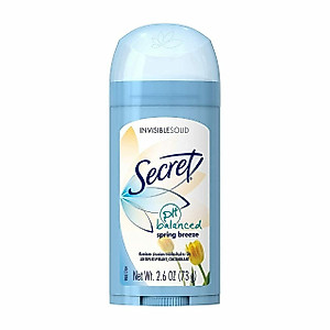 Secret Deodorant Spring Breeze Solid 2.6 Ounce (Pack of 3)
