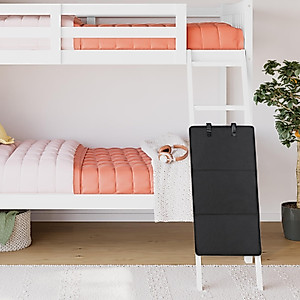 joqepy Bunk Bed Ladder Pads, Bunk Bed Ladder Cover for Kids to Prevent Kids from Climbing, Suitable for Attic Stairs, Bunk Bed Stairs,Swimming Pool Stairs.(Black)