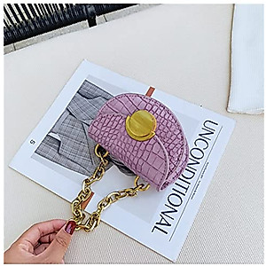 Semicircle Leather Diamante Crystal Prom Cocktail Party Wedding Engagement Evening Bag Purse Clutch Pouch