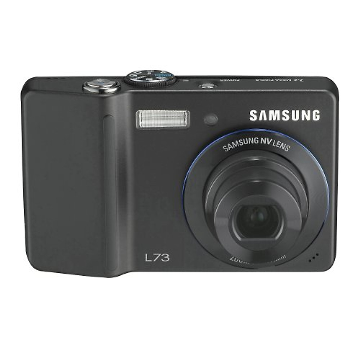Samsung Digimax L73 7MP Digital Camera with 3x Advance Shake Reduction Optical Zoom (Black)