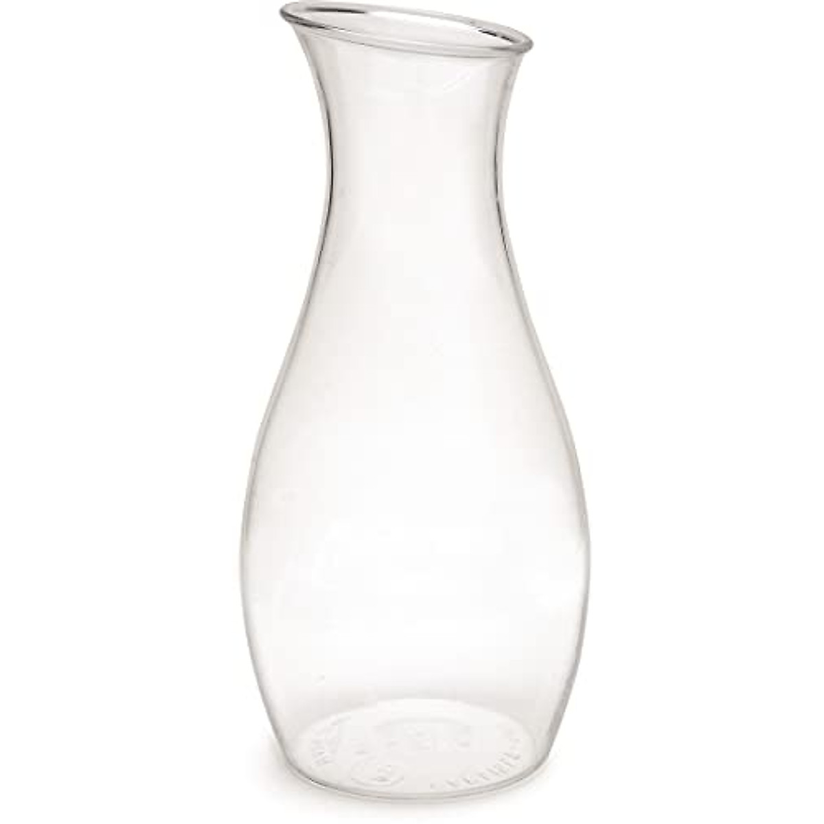 Carlisle FoodService Products 7090307 Cascata Carafe Juice Jar Beverage Decanter Only, Plastic, 1.5 L, Clear