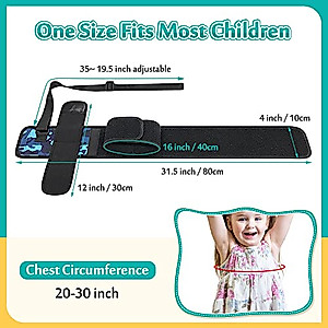 Mybow Pediatric Shoulder Immobilizer Kids Arm Sling for Shoulder Injury Dislocated Medical Child Sling for Broken Collarbone Healing Brace Clavicle Fracture Rotator Cuff Toddler Arm Sling