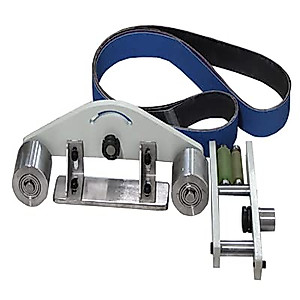 INTSUPERMAI Variable Speed 72 inch Belt Grinder Belt Sander Knife Grinder with Base and Multi-funchion Reversible Controller 220V