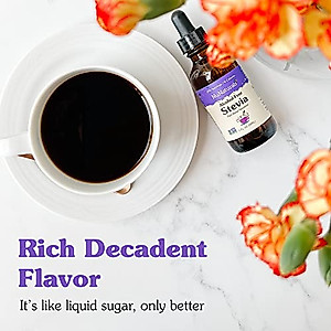 NuNaturals Liquid Stevia, Sugar-Free Sweetener, Plant-Based Sugar Substitute, Zero Calorie, Unflavored, Alcohol Free, 2oz