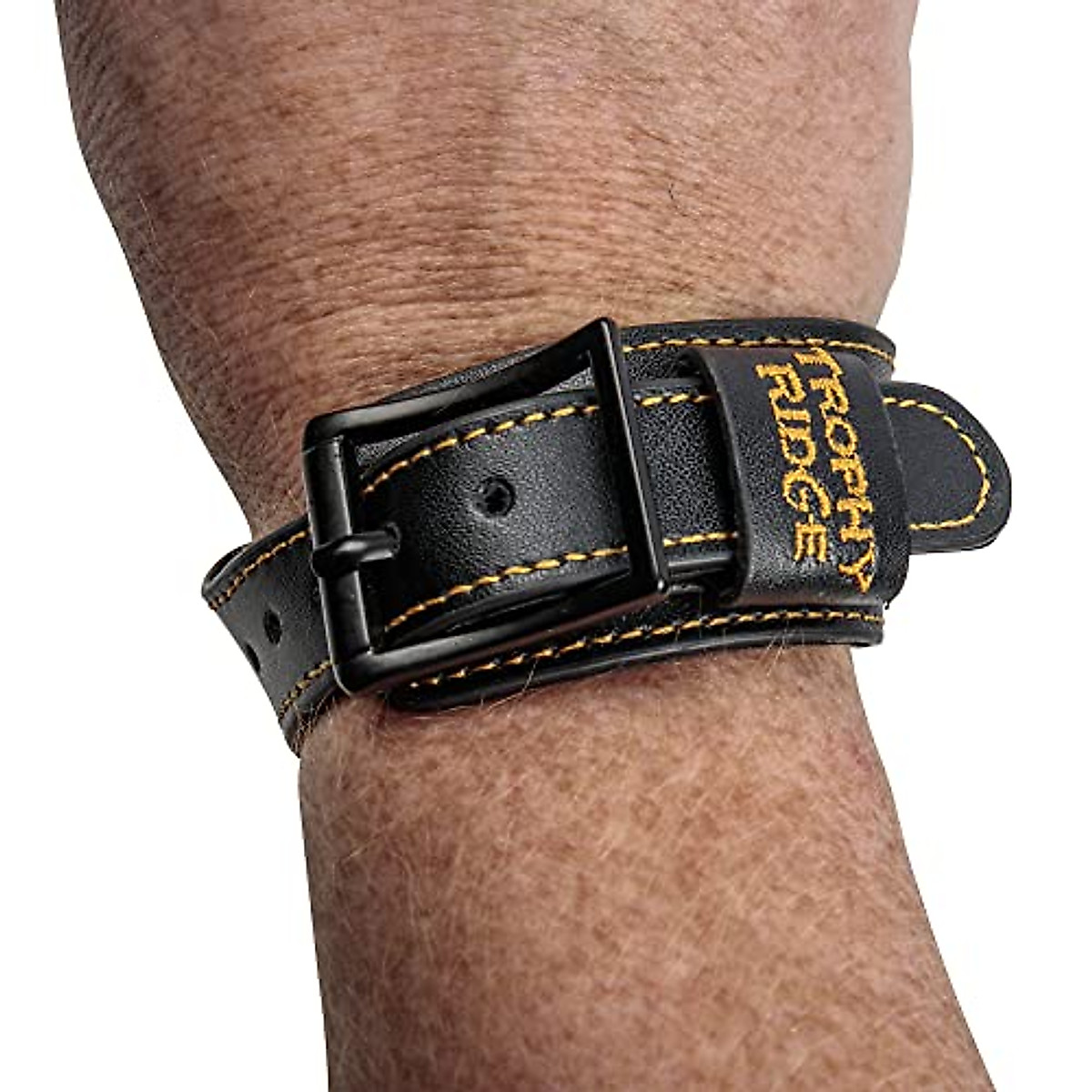 Trophy Ridge ArchX Archery Bow Release - Smooth Dual Caliper Release, Adjustable Strap Length, Interlocking Jaw System, Premium Leather Buckle Strap, Trigger Travel Tuning , Black