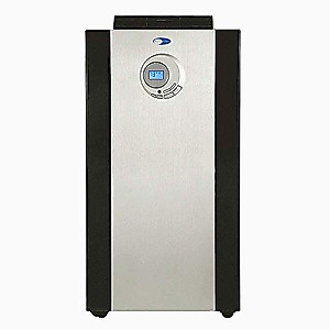 Whynter ARC-143MX 14,000 BTU (9,456.1 BTU SACC) Dual Hose Cooling Portable Air Conditioner, Dehumidifier, and Fan with 3M Filter Storage Bag, up to 500 sq ft in Platinum/Black