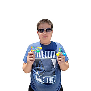 Mini Colorful Clackers (12 Pack) 4" Perfect Noisemakers for Parties, Sporting Events, Graduation Celebrations, Birthday Surprise Party or any other Noise Requiring Occasion!