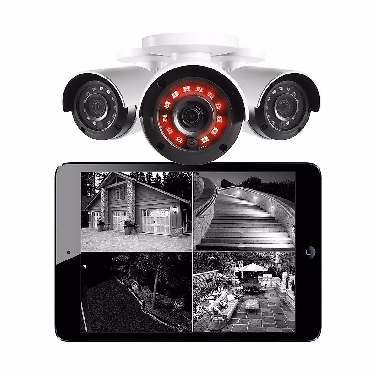 Lorex 1080p Analog Wired Security Camera – Outdoor & Indoor Add on Camera Wired Surveillance System for Home & Business – Long Range Night Vision, HD Recording