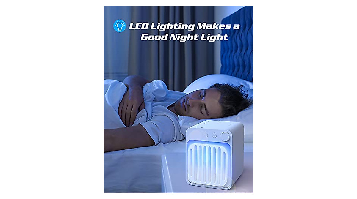 Portable Air Conditioner 3-in-1 Rechargeable Cooler for Home & Office
