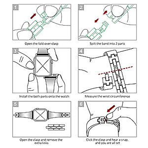 NewWays Compatible for Apple Watch Band Series 8 Series 7 41mm 40mm SE Series 6 5 4 3 38mm, Sparkling Bling Diamonds Bracelet for iWatch Band Womens (Shinystone-Silver)