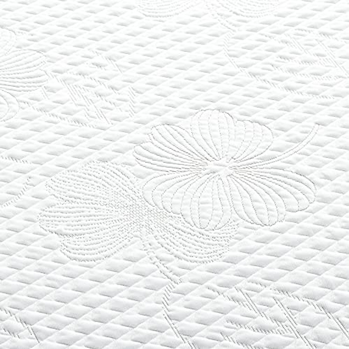 Oleesleep 6 Inch Ventilated Gel Infused Memory Foam Mattress, CertiPUR-US Certified, Blue, Full