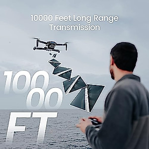Holy Stone GPS Drone with 4K UHD Camera for Adults Beginner; HS360S 249g Foldable FPV RC Quadcopter with 10000 Feet Control Range, Brushless Motor, Follow Me, Smart Return Home, 5G Transmission