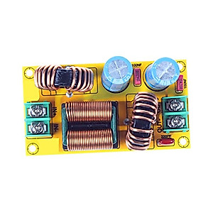 NOYITO DC LC Filter DC EMI Power Filter 0 to 50V 2A 4A 10A 20A Filtering Board (20A)