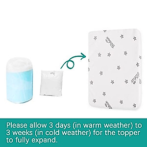 Pack and Play Mattress Topper Fits For Graco & Baby Trend &Pamo Babe Playard, Waterproof Bamboo Dual Sided (Firm for Babies) & Soft Foam (for Toddlers) Playard Mattress Pad, Foam Baby Playpen Mattress