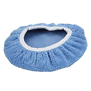 9 Pcs 6 Inches Buffer Bonnets Waxers Bonnet Set,Car Orbital Buffer Polisher Pad Bonnet Microfiber Polishing Buffing Bonnet Set for Cars Motorcycles