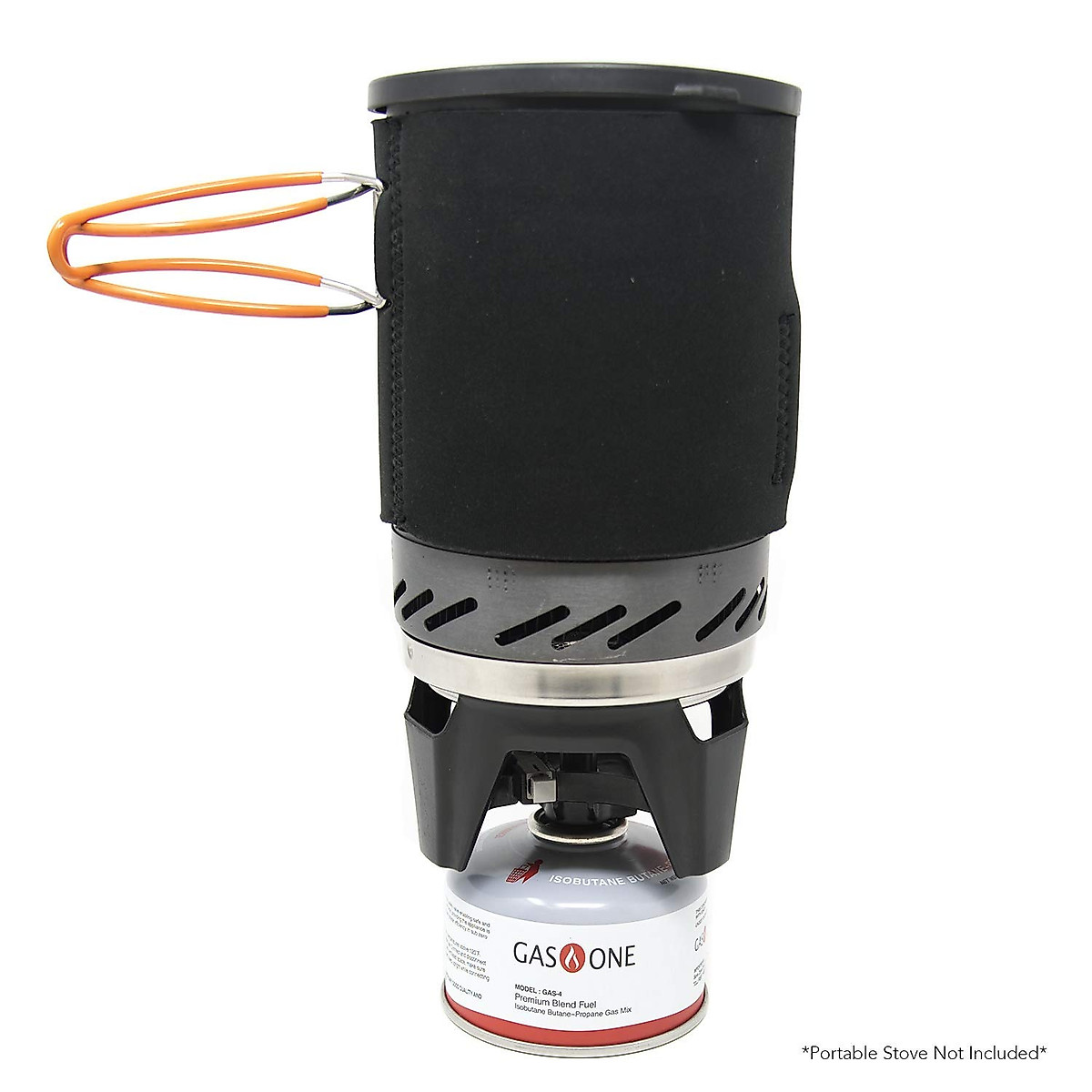 GasOne Camping Fuel Blend Isobutane Fuel Canister 100g (4 Pack)