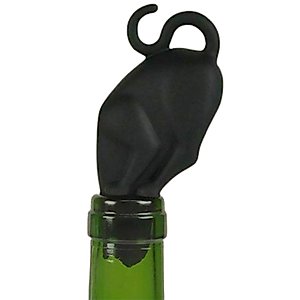 Black Cat Wine Stopper - Cat Wine Toppers - Kitty Wine Bottle Stopper - Black Wine Bottle Stopper - Wine in Cat Bottle - Cat Butt Bottle Stoppers Wine